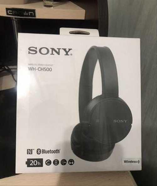 Беспроводные наушники Sony wh ch500 black