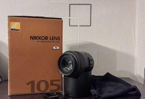 Объектив Nikon 105mm f/2.8G AF-S VR