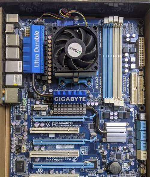 AM3 gigabyte GA-790fxta-UD5