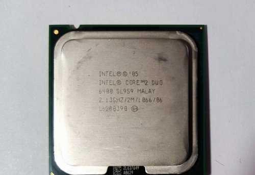 Intel Core 2 Duo E6400 сокет LGA775