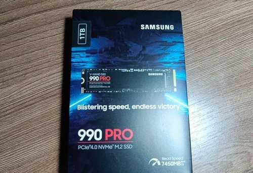 Новый SSD Samsung 990 PRO 1 Tb