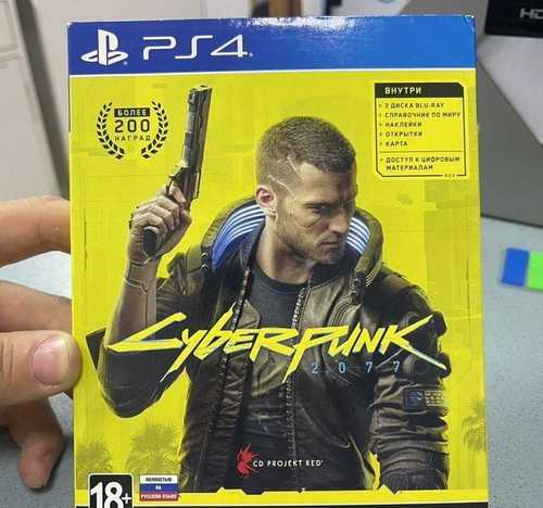 Cyberpunk 2077 ps4 диск