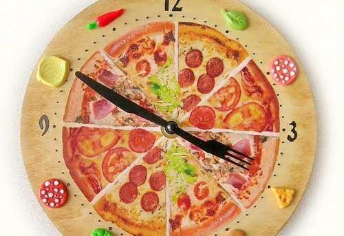Часы "Пицца"