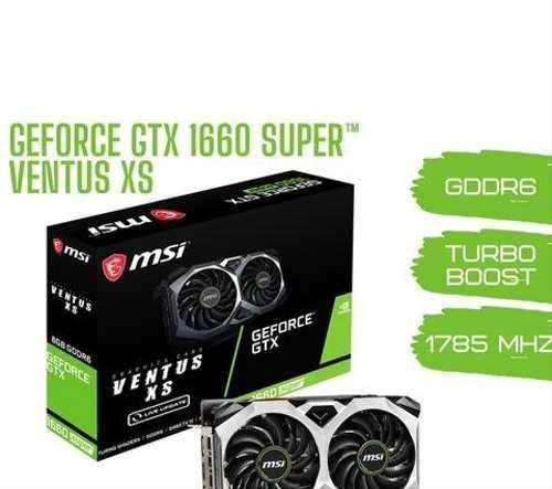 Игровая видеокарта MSI GeForce GTX 1660 super VXS