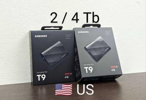 2/4 Tb Samsung T9 внешний SSD