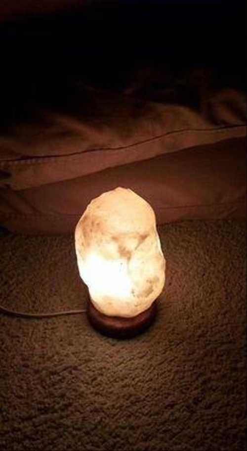 Солевая лампа светильник напольный