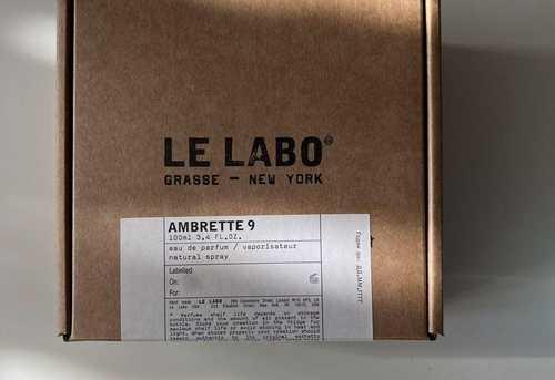 Le labo ambrette 9 (отливант)