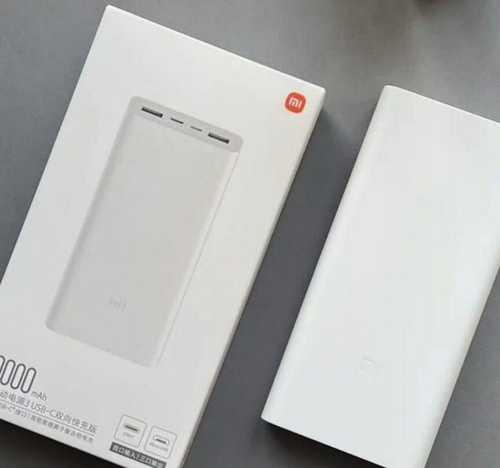 Павербанк Xiaomi Mi Power Bank 20000mAh 74Wh