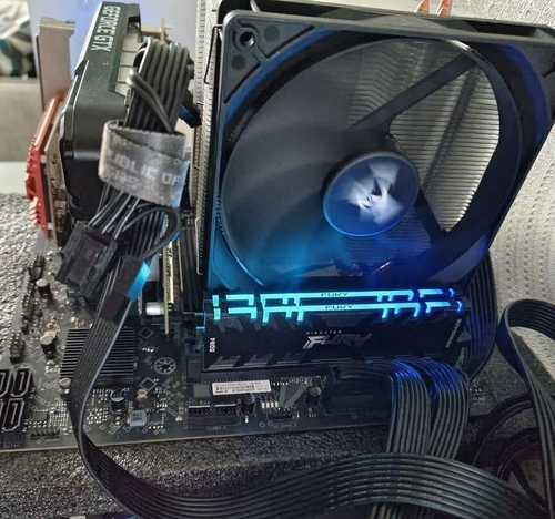 Комплект i5 12400f b760m 32gb cooler