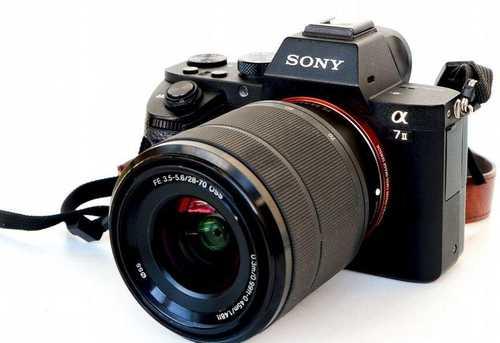 Sony Alpha 7 II с объективом Sony FE 28-70 mm