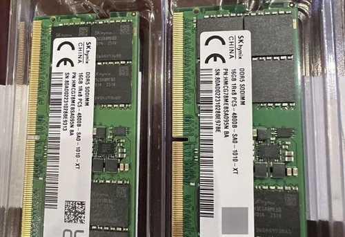 Оперативная память SK hynix DDR5 16GB 4800MHz