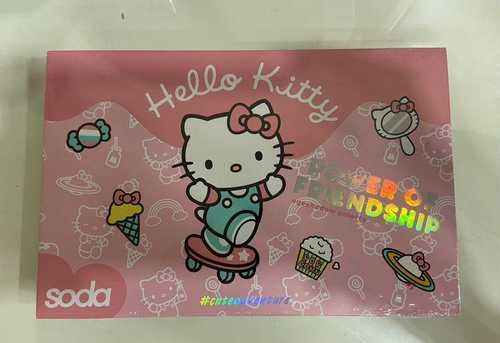 Палетка теней soda hello kitty