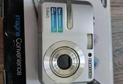 Компактный фотоаппарат samsung S860