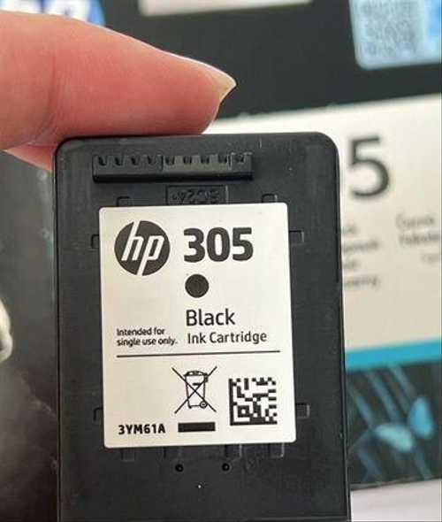 Картридж HP 305 черный новый