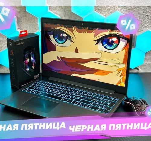 Ноутбук Lenovo IdeaPad Gaming / GTX 1650 / Core i5