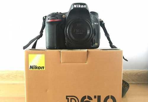 Nikon D610 body (пробег 26тыс)