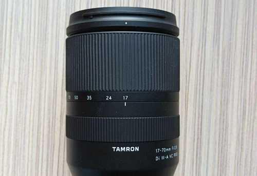 Объектив Tamron 17 70 Fujifilm x mount