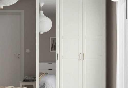 Зеркальные новые двери Tyssedal IKEA 50х229