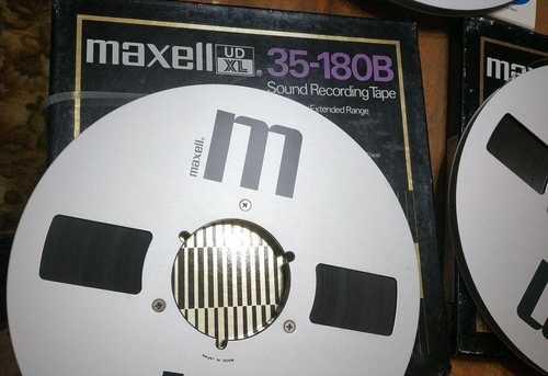 Катушки maxell 27 см с пленкой