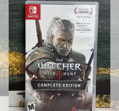 Картридж The Witcher 3 Wild Hunt Complete Edition