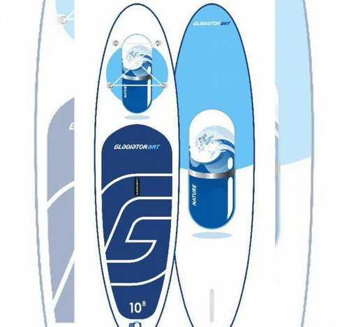 SUP Board gladiator ART 10.8 белый/голубой