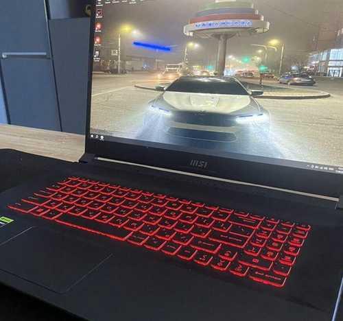 Игровой ноутбук msi katana