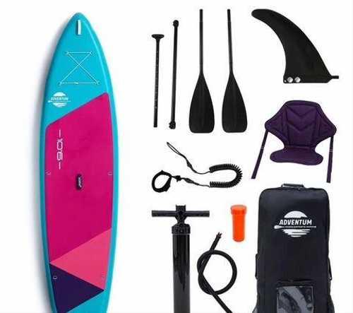 SUP Доска Adventum 10.6 Teal/Pink В Наличии