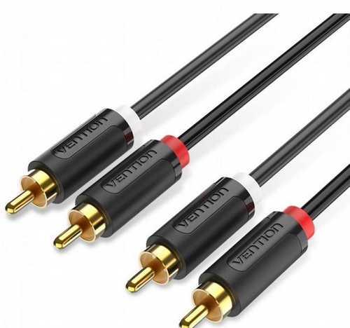 Кабель 2RCA M - 2RCA M, 3m Vention bcmbi #362607