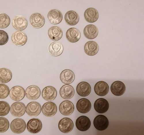 Монеты до 1961 года 10,15,20 коп
