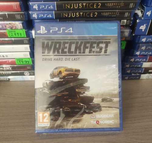 Wreckfest ps4 Новый