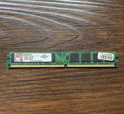 Оперативная память DDR2 1GB Kingston kvr800d2n6/1G