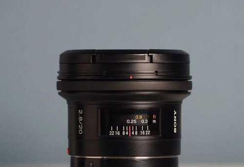 Sony 20mm f/2.8 (SAL-20F28)