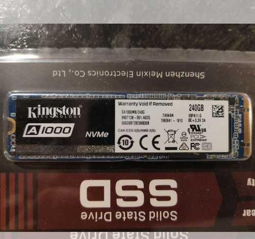 SSD M.2 2280 Kingston A1000 240Gb