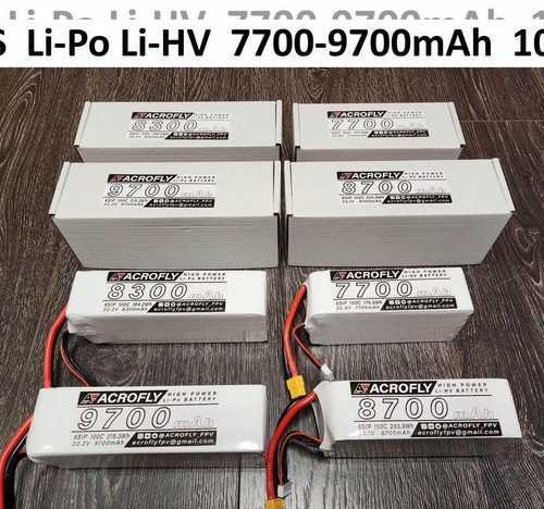 6S 8000mah 9000mah 10000mah Li-po Fpv аккумулятор