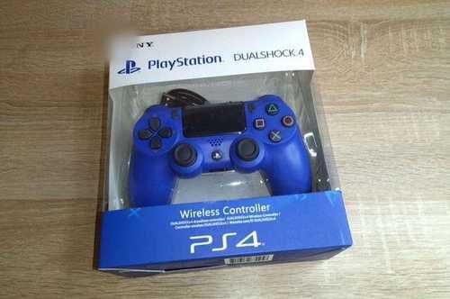 Геймпад DualShock4 PS4 blue