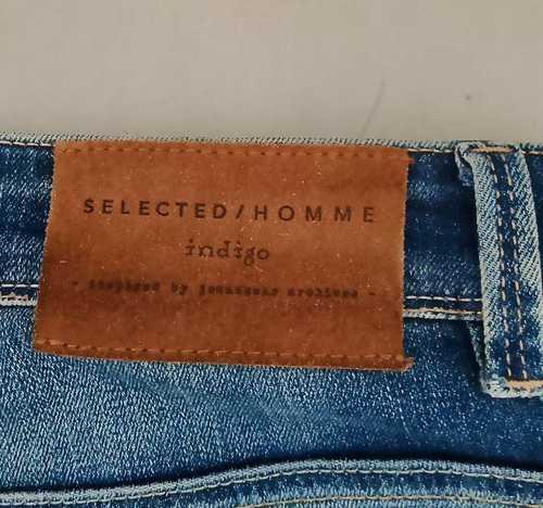 Джинсы дорогие муж. 33/32 Selected Home indigo