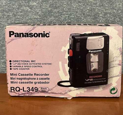 Кассетный диктофон Panasonic RQ-L349