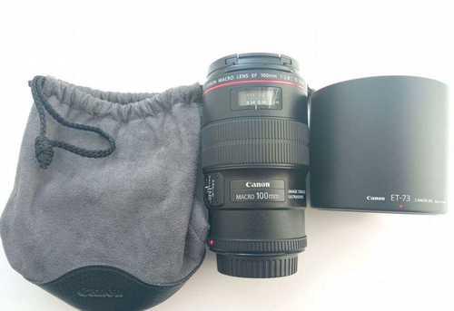 Canon EF 100mm 1:2.8L IS USM