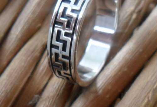 Славянское кольцо со свадебником(серебро)