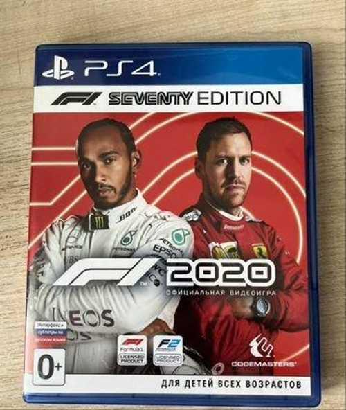 Игра для приставки формула 1 2020 на ps4
