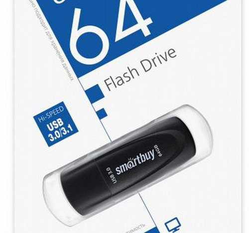 SMART Buy USB 64GB Scout черный