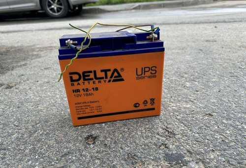 Аккумулятор delta battery