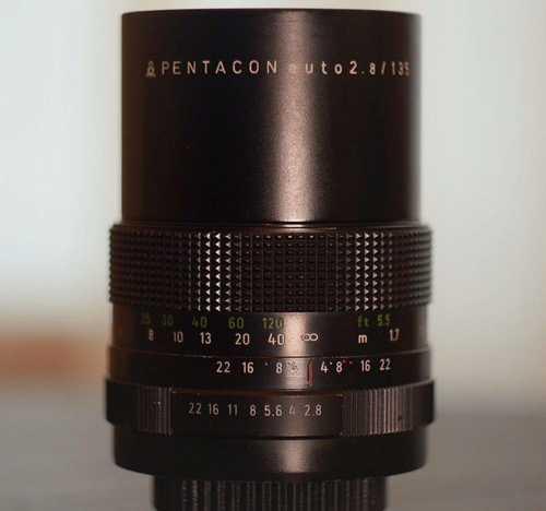 Объектив pentacon 135mm 2.8