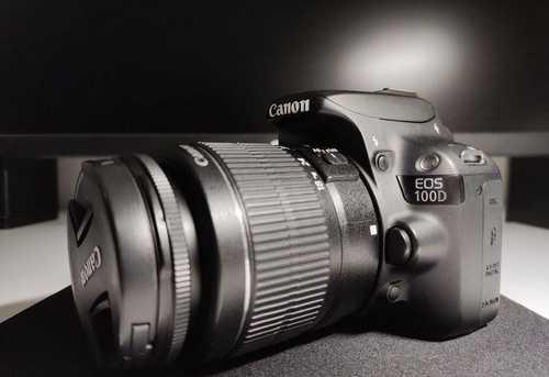 Зеркальный фотоаппарат Canon 100d (пробег 22к)