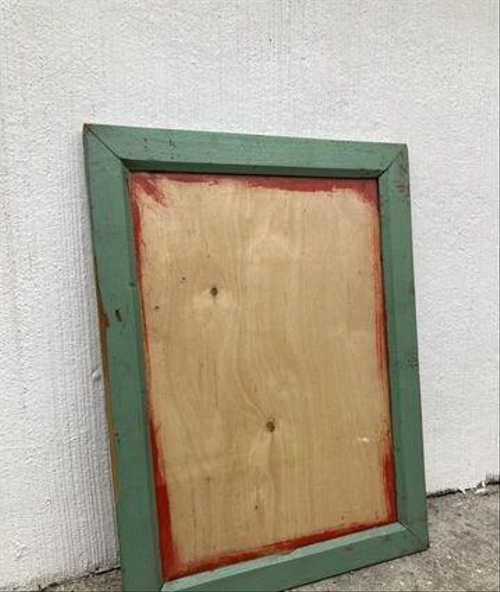Старая деревянная рамка