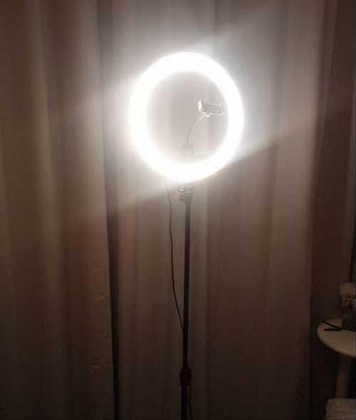 Лампа кольцевая 35 см для селфи SLP R-300