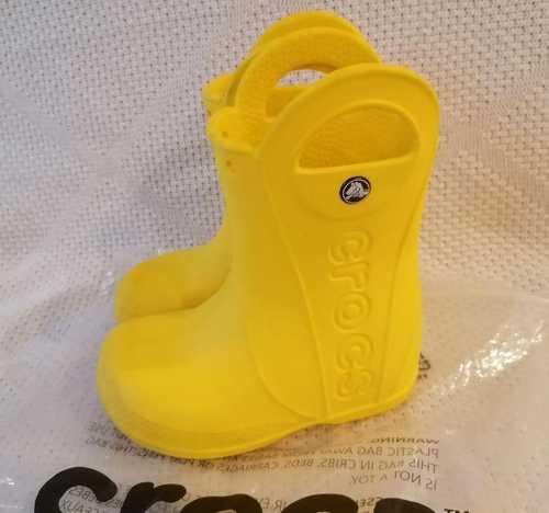 Резиновые сапоги crocs c8