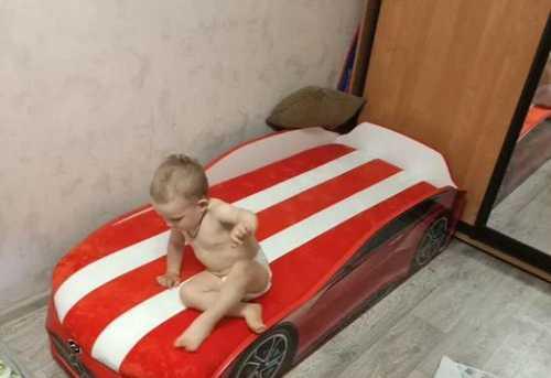Кровать машина новая для мальчика