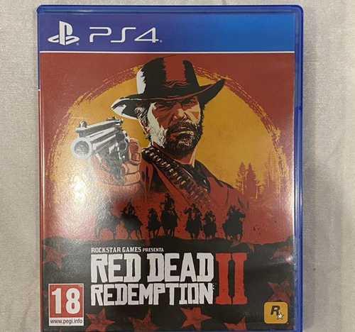 Red dead redemption 2 ps4 диск