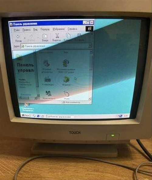 Ретро Компьютер из 1998 Pentium mmx 200